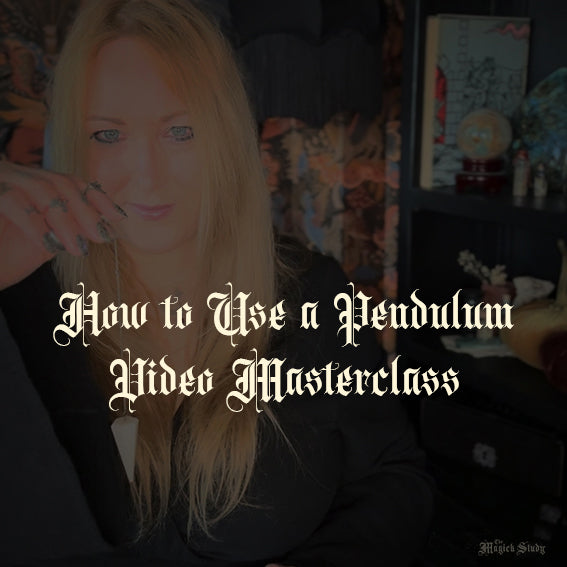 How to Use a Pendulum - Video MasterClass – The Magick Study